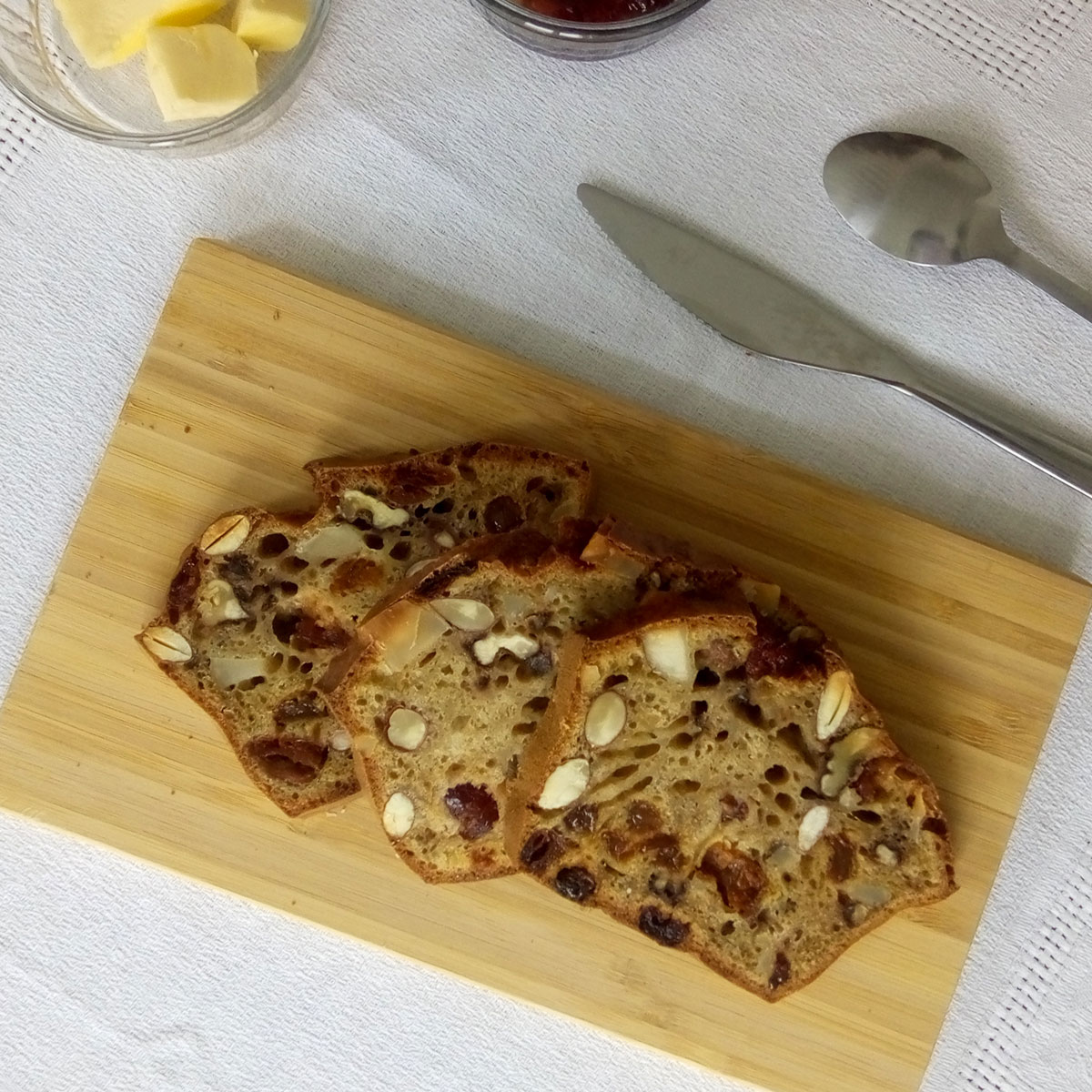 Cake aux fruits secs pour le goûter - Mes recettes - Système C